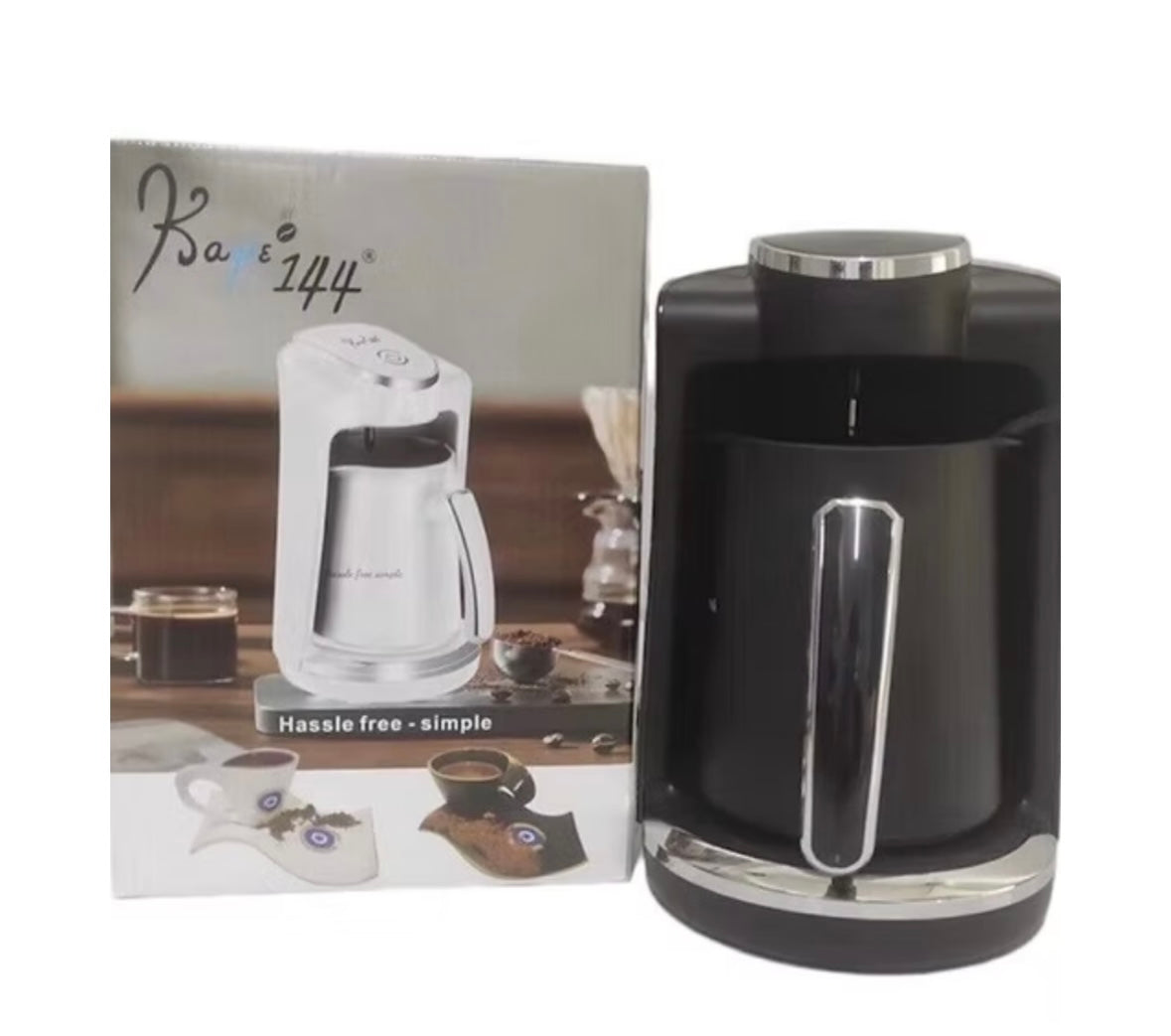 Automatic Greek / Turkish Coffee Machine Stainless Steel Brewing Cup ...
