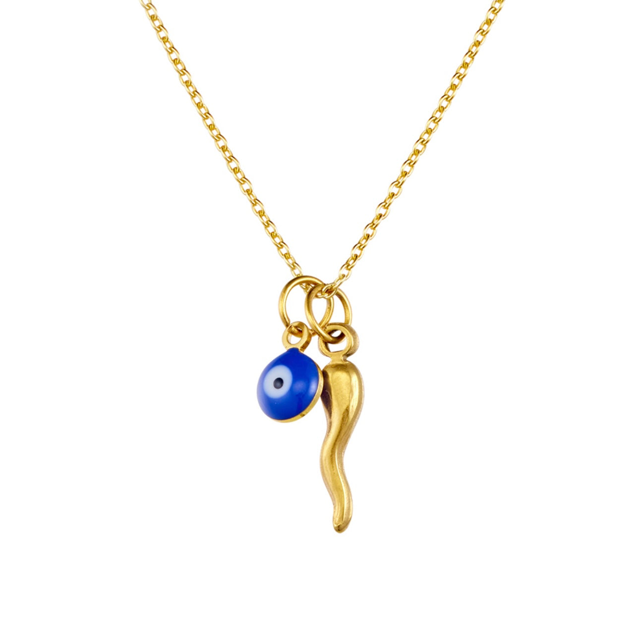 Cornicello & Mati Pendant Necklace – Matakii Shop
