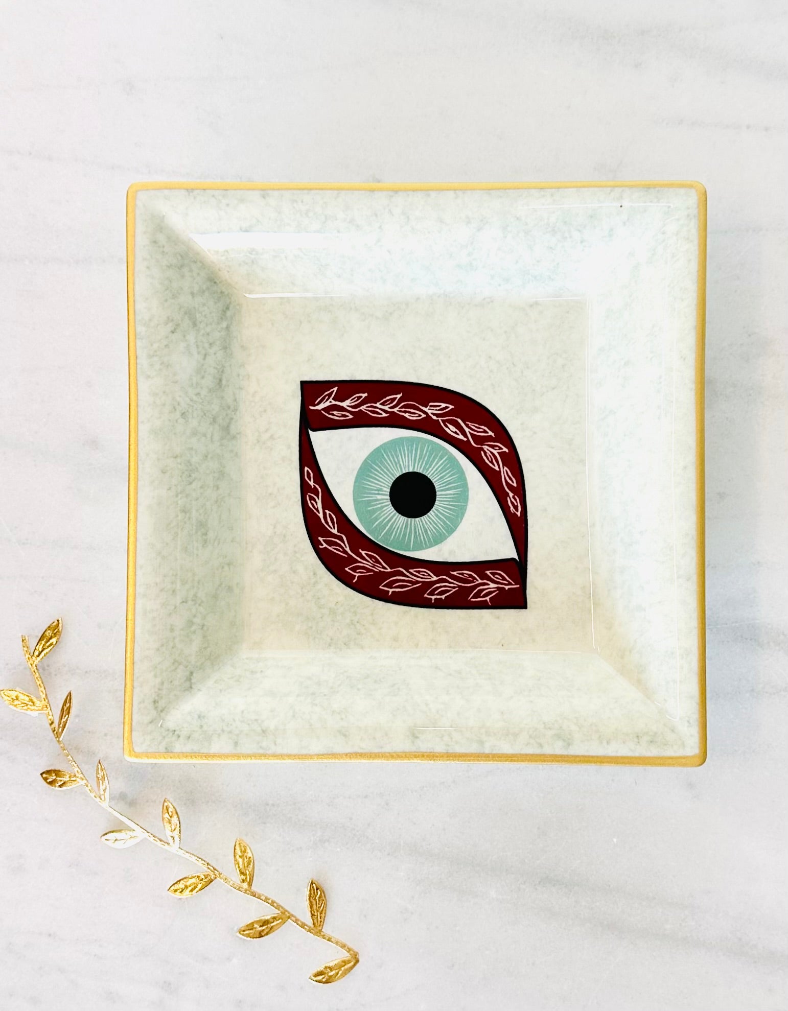 Ceramic Mati Trinket Plate - Sage – Matakii Shop